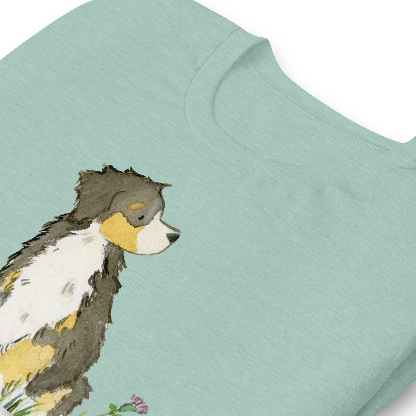 Cute Bernese Mountain Dog Tee, Gift for Dog Lovers – Jasper and Ruby Art